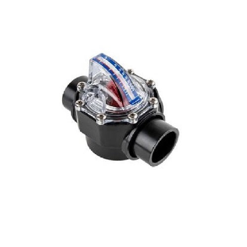 FlowVis Flow Meter w/ Check Valve, 1.5" – Pool Parts Distributors