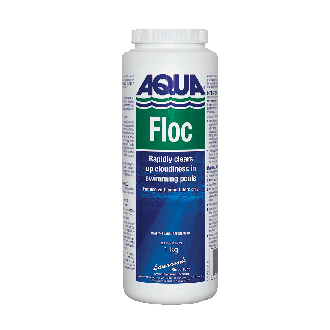 AQUA FLOC 1kg – Pool Parts Distributors